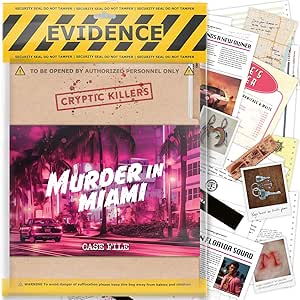 Amazon.com: Cryptic Killers Unsolved murder mystery game - Cold Case Files Investigation ...