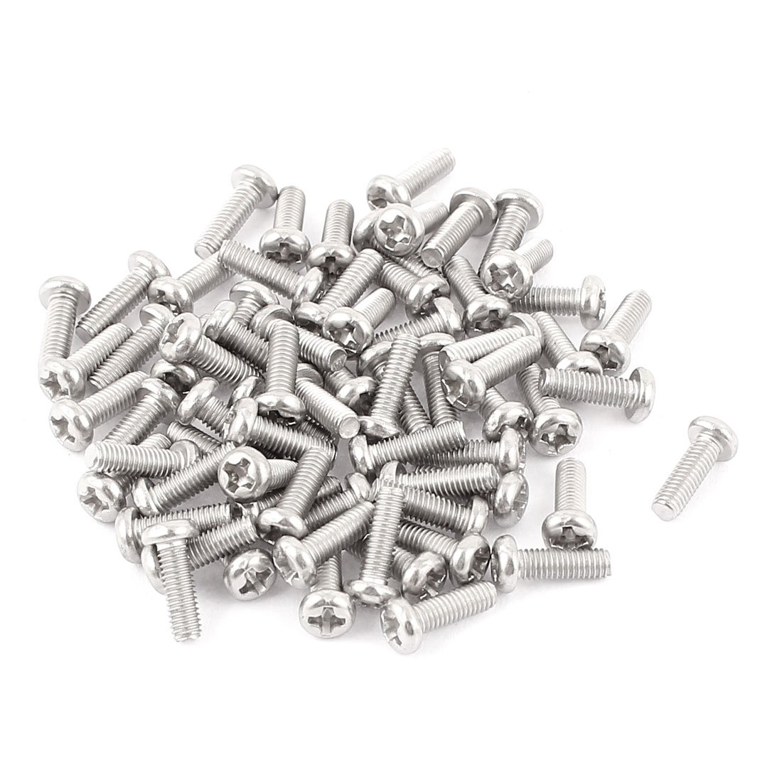 Amazon.com: uxcell M3 x 9mm 304 Stainless Steel Phillips Pan Head ...