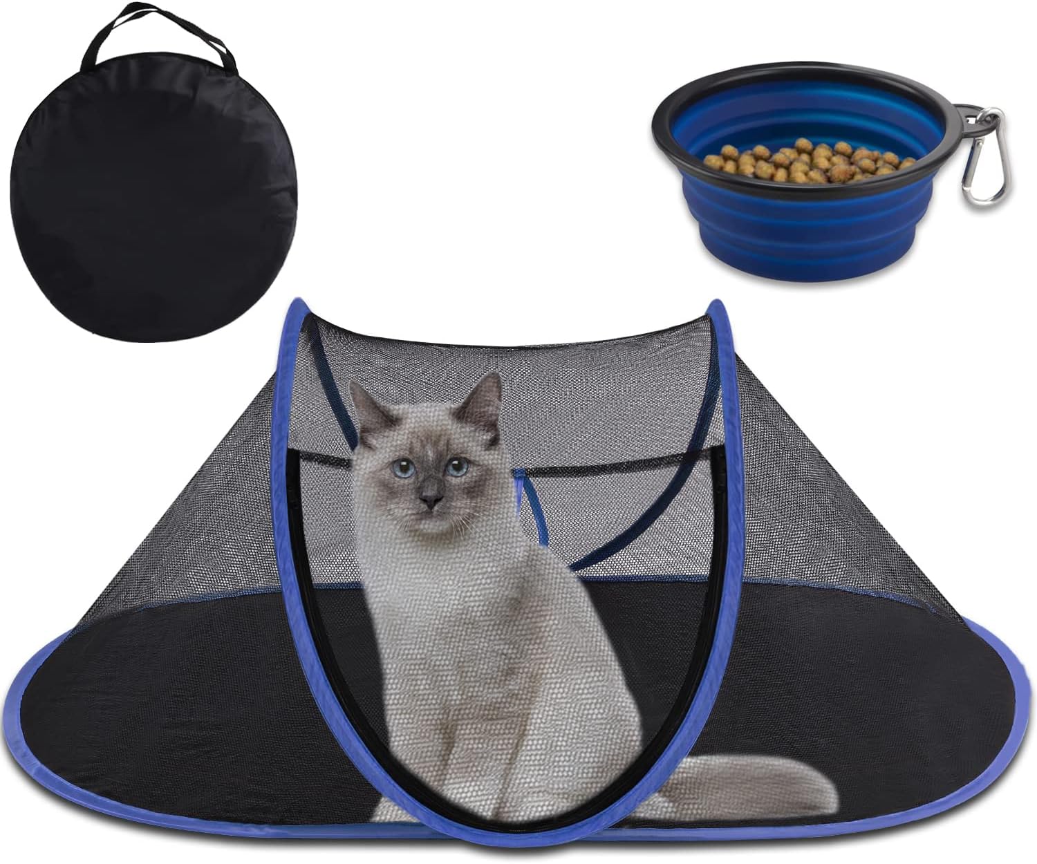 Amazon.com : Cat Tent Outdoor,Pet Enclosure Tent,Indoor/Outdoor Pet ...