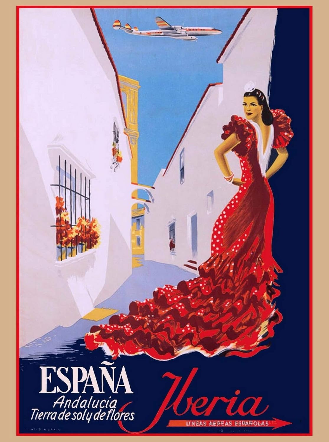 Amazon.com: TYmall Wall Art Metal Hanging Sign Espana Iberia Spain ...