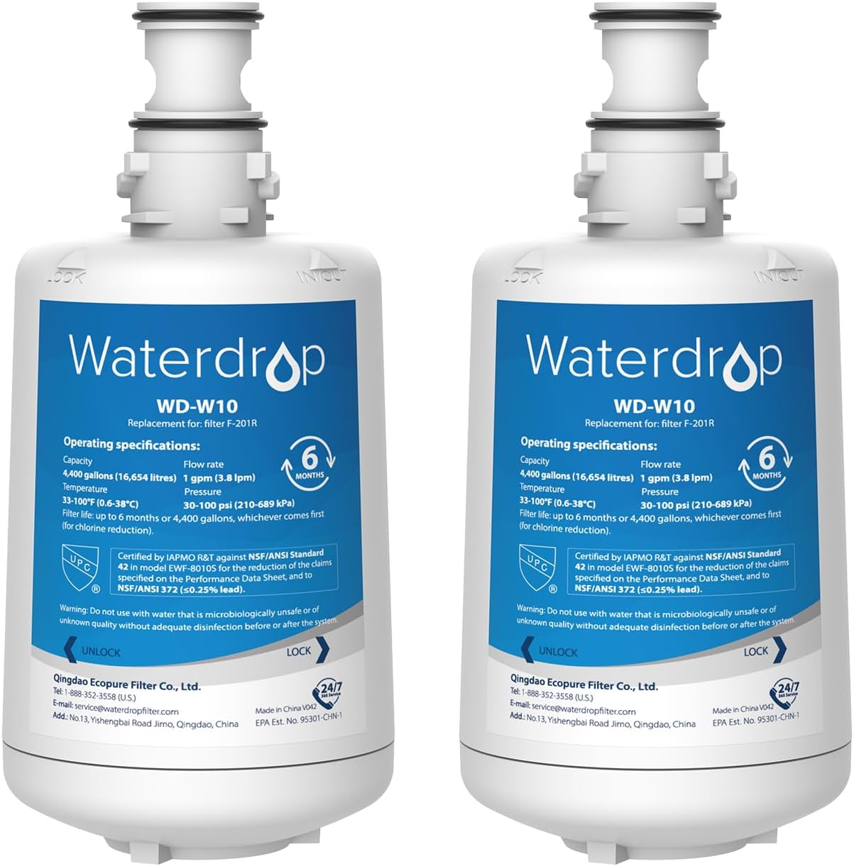 Amazon.com: PERCOLA F-201R Under Sink Water Filter, Replacement for ...