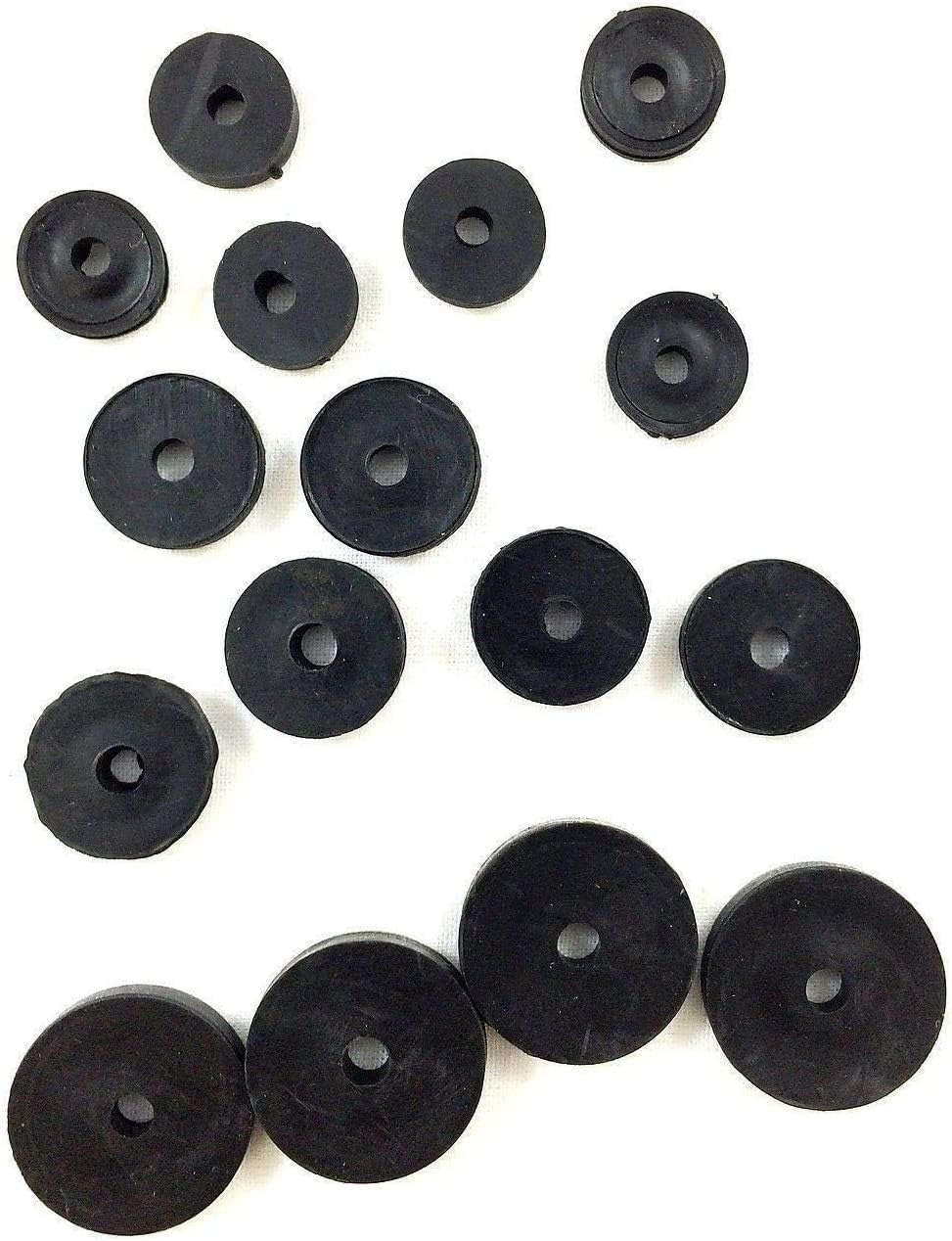 G4GADGET 13 Pack Rubber Tap Washers – Assorted Sizes (3/8", 1/2", 3/4 ...