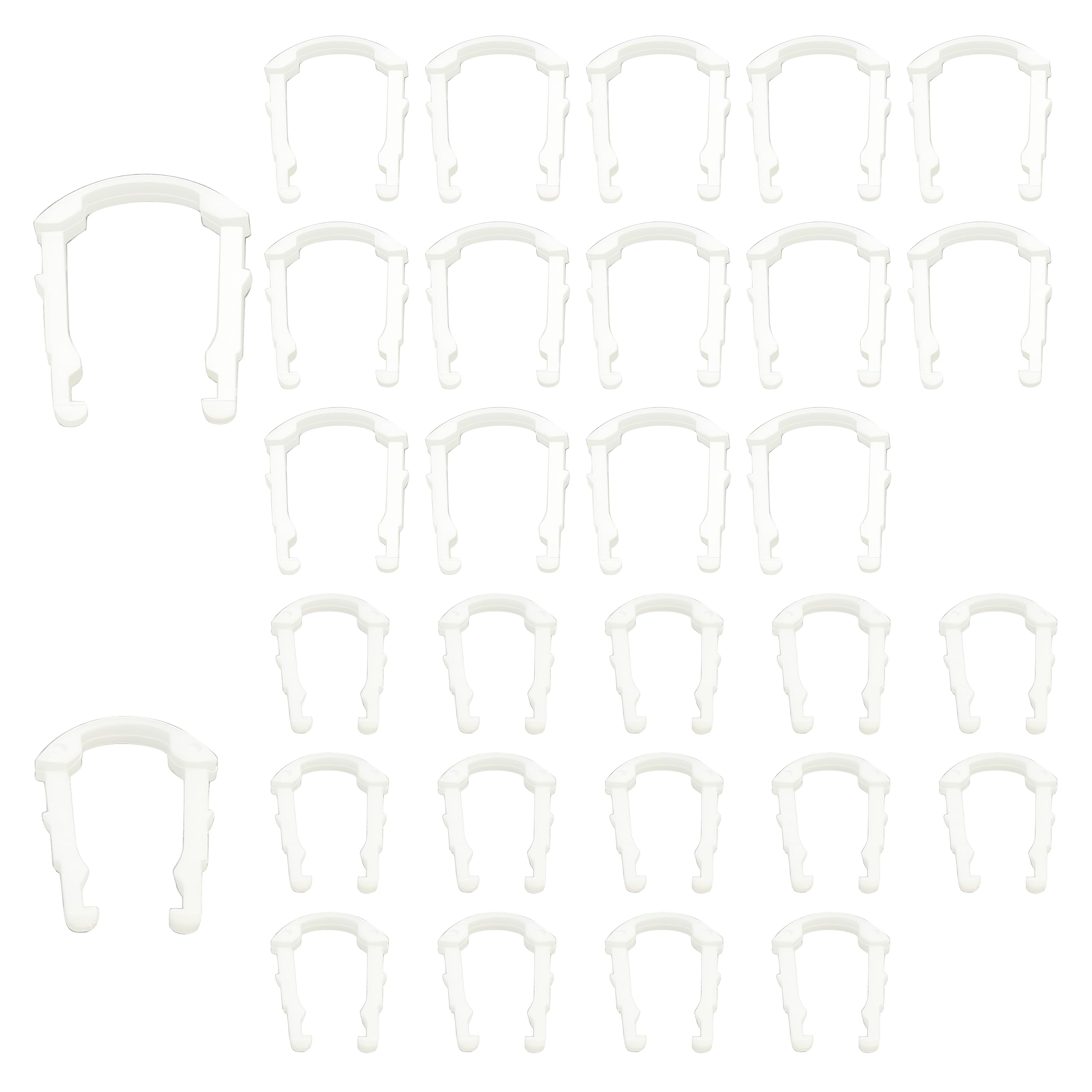 Snapklik.com : 30 PCS Fuel Line Retainer Clips, 1/2" 5/8" OD Fuel Line ...