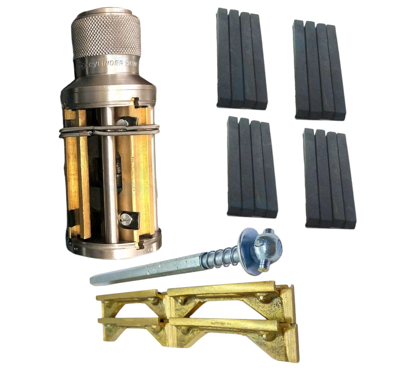 CYLINDER ENGINE HONE MACHINE KIT-45mm to 65mm Honing Machine + 8Set ...