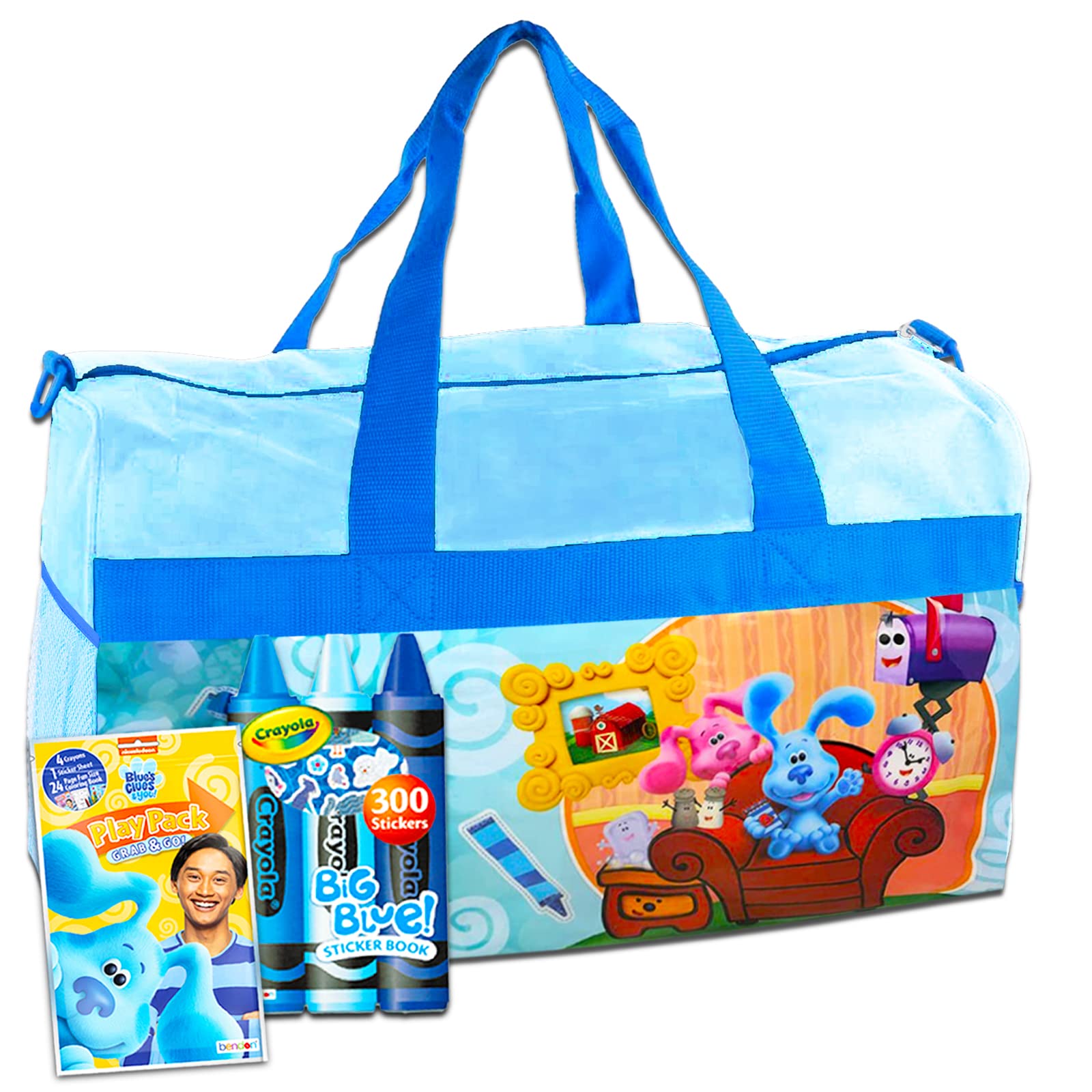 Nick Shop Blues Clues Duffle Bag Set For Boys Kids | Desertcart Kenya