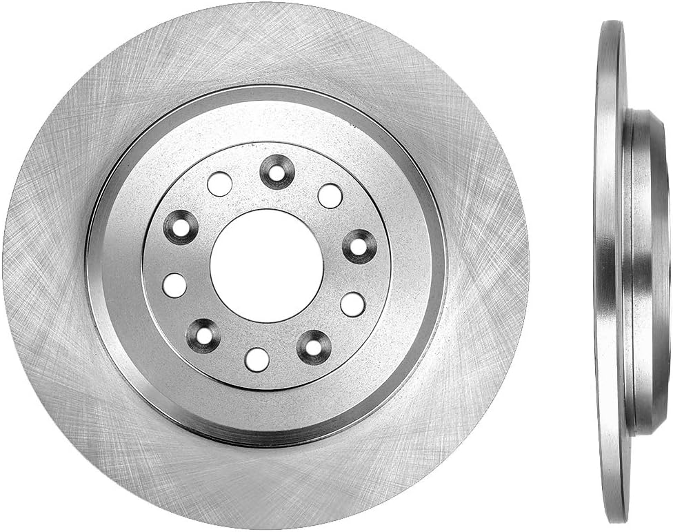 Amazon.com: Max Advanced Brakes Rear Brake Kit For Ford Edge Explorer ...