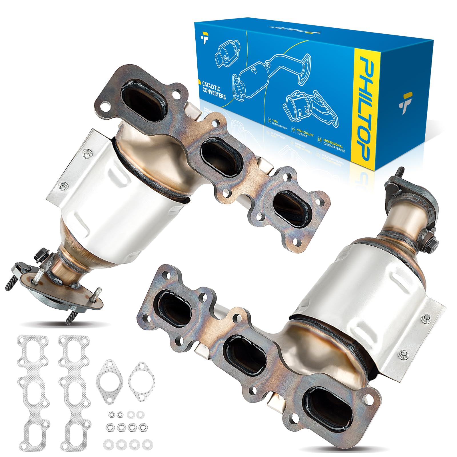 Amazon.com: PHILTOP Catalytic Converter for 2013-2018 Taurus 3.5L ...