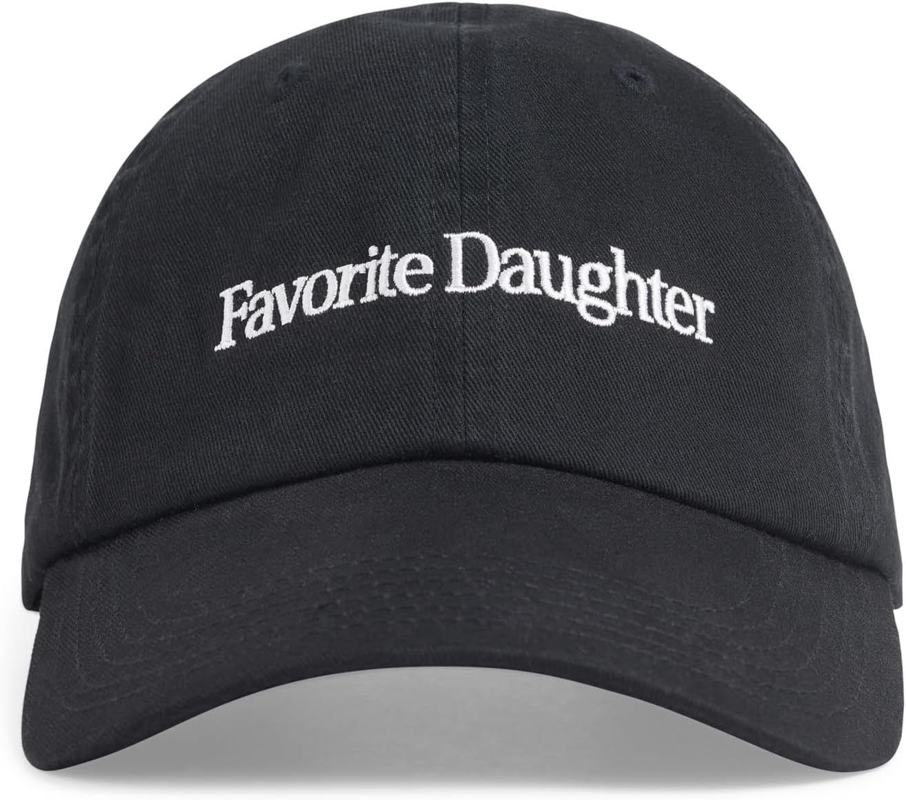 Favorite Daughter Women's Classic Logo Baseball Cap, Black, One Size at ...