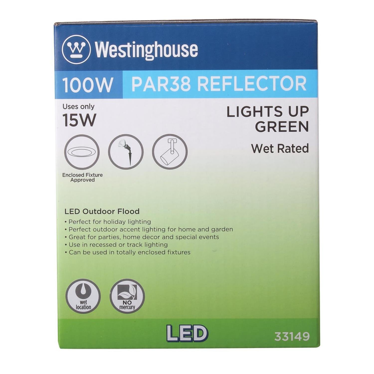 Snapklik.com : Westinghouse Flood Outdoor Weatherproof LED Light Bulb