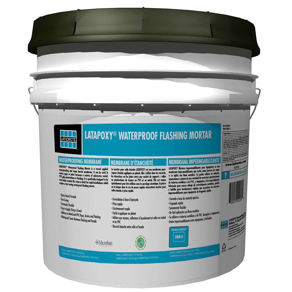 LATICRETE Waterproof Flashing Mortar 18LB - Tile Grout - Amazon.com