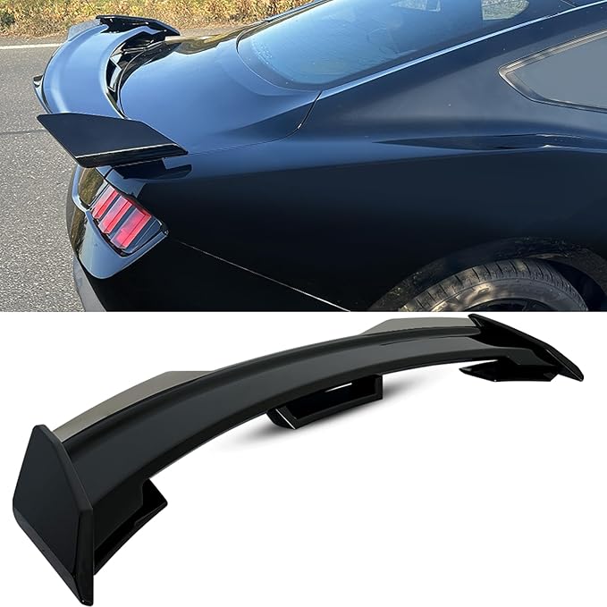 Amazon.com: JENEROUMAN for Mustang Rear Wickerbill Spoiler Set ...