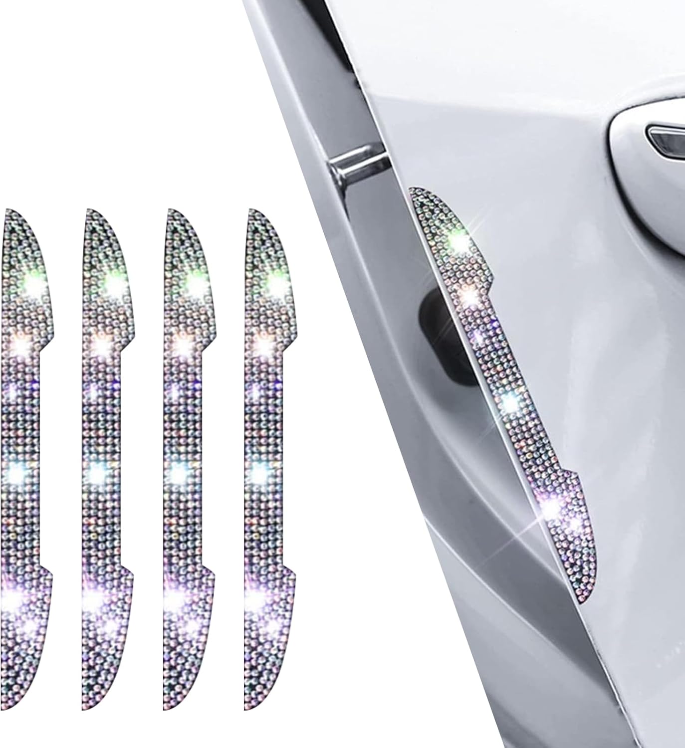 Amazon.com: gunhunt 4 PCS Universal Car Door Handle Protector, Car Door ...