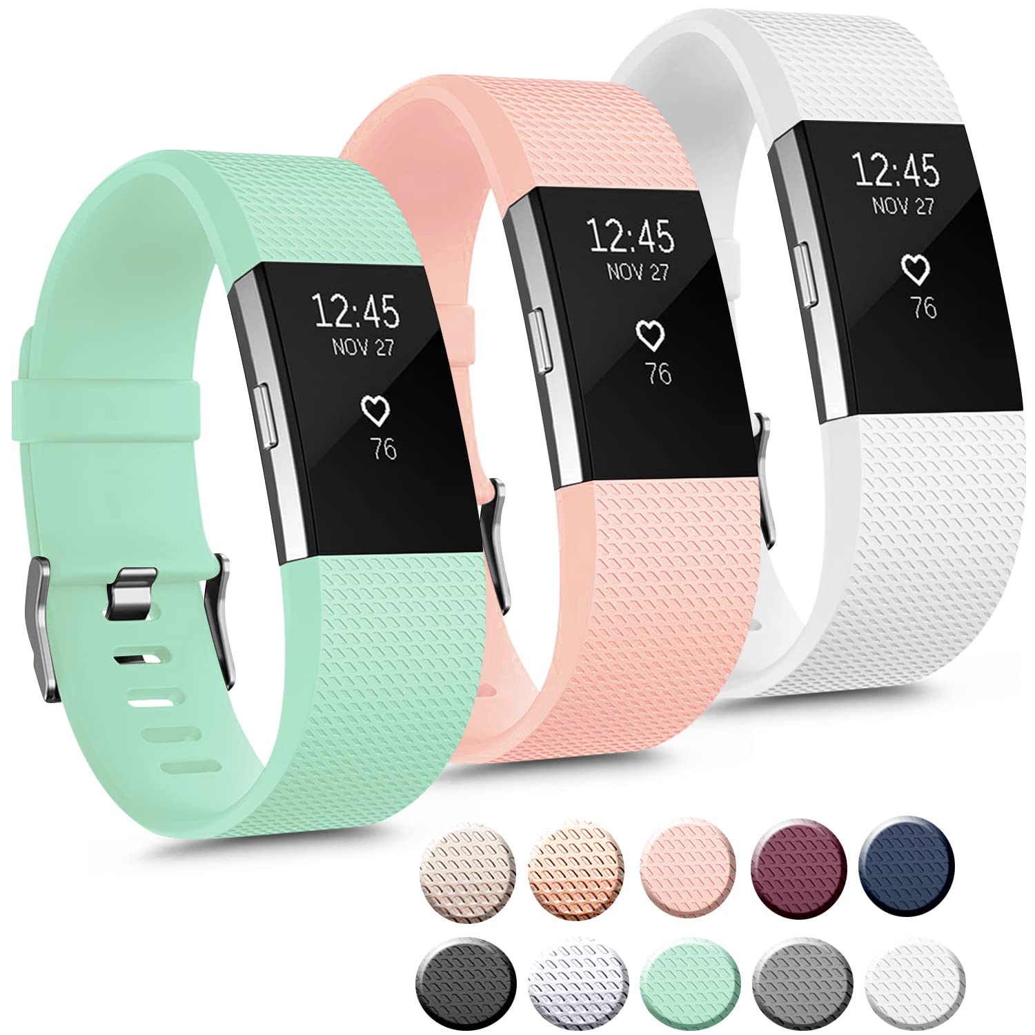 Large Band Fitbit 3 Pack