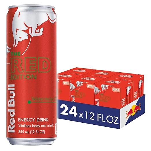 Amazon.com : Red Bull Energy Drink, Watermelon, 12 Fl Oz (24 pack ...