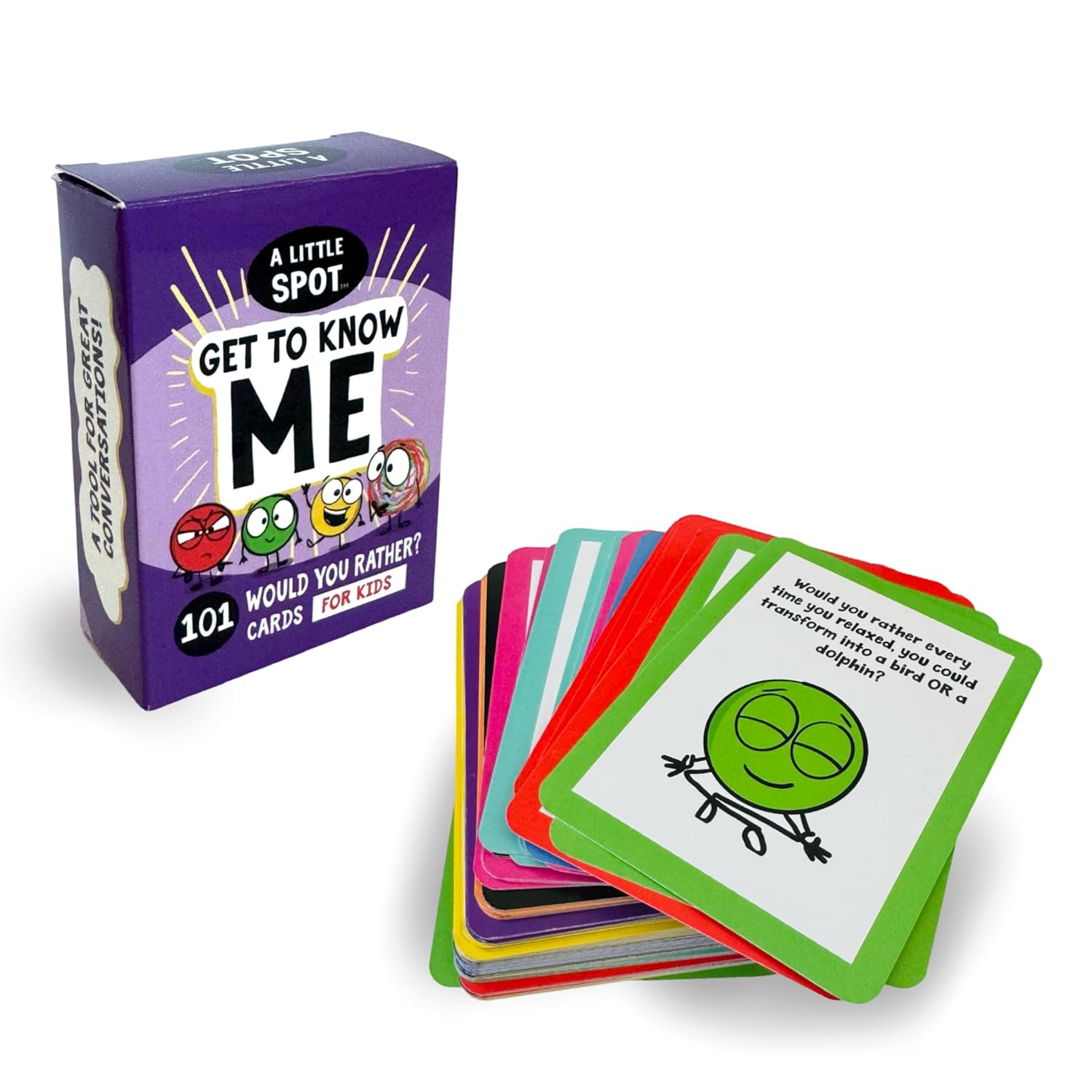 Amazon.com: A Little SPOT 101 Get to Know Me Would You Rather? Cards ...