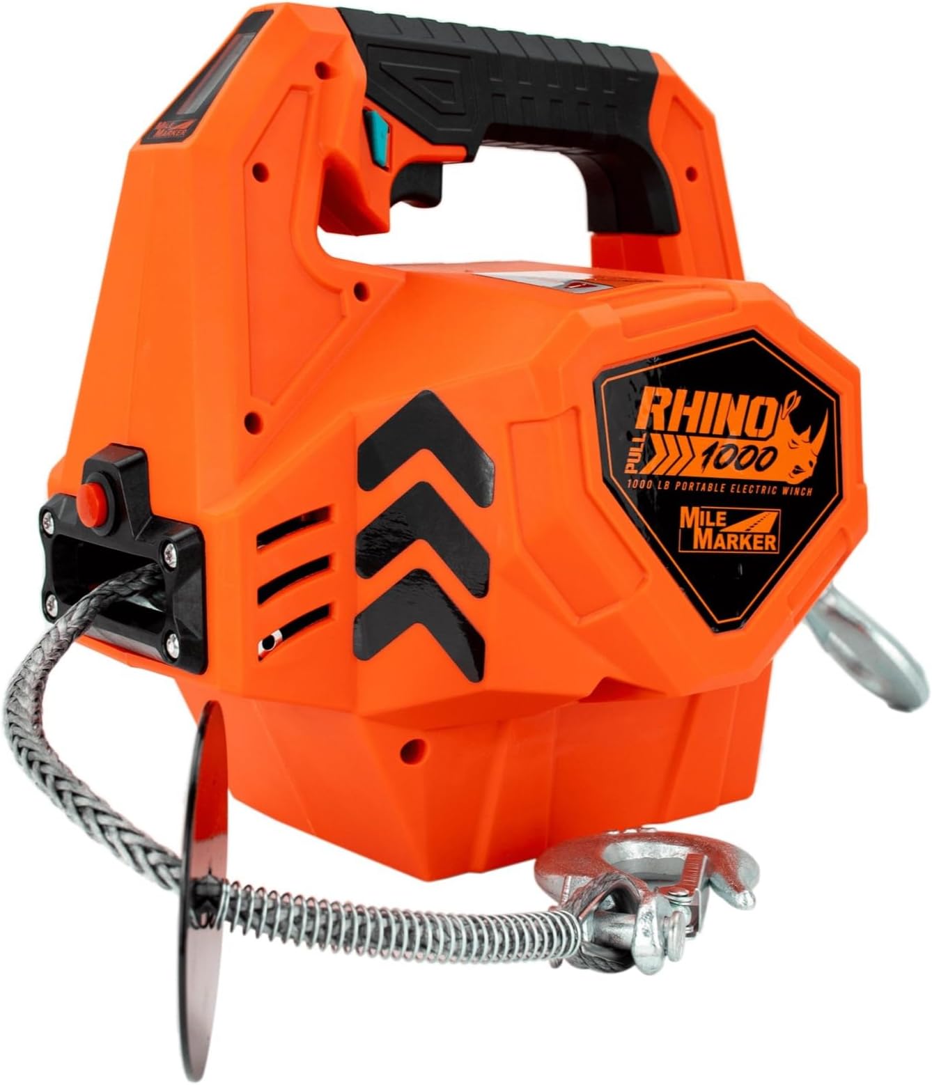Amazon.com: Mile Marker Rhino Pull 1000-24V Portable Electric Winch ...
