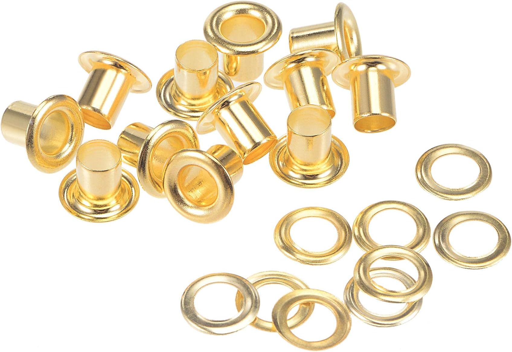 Amazon.com: uxcell Grommets Eyelets with Washers Kit, 8 x 4 x 7mm ...