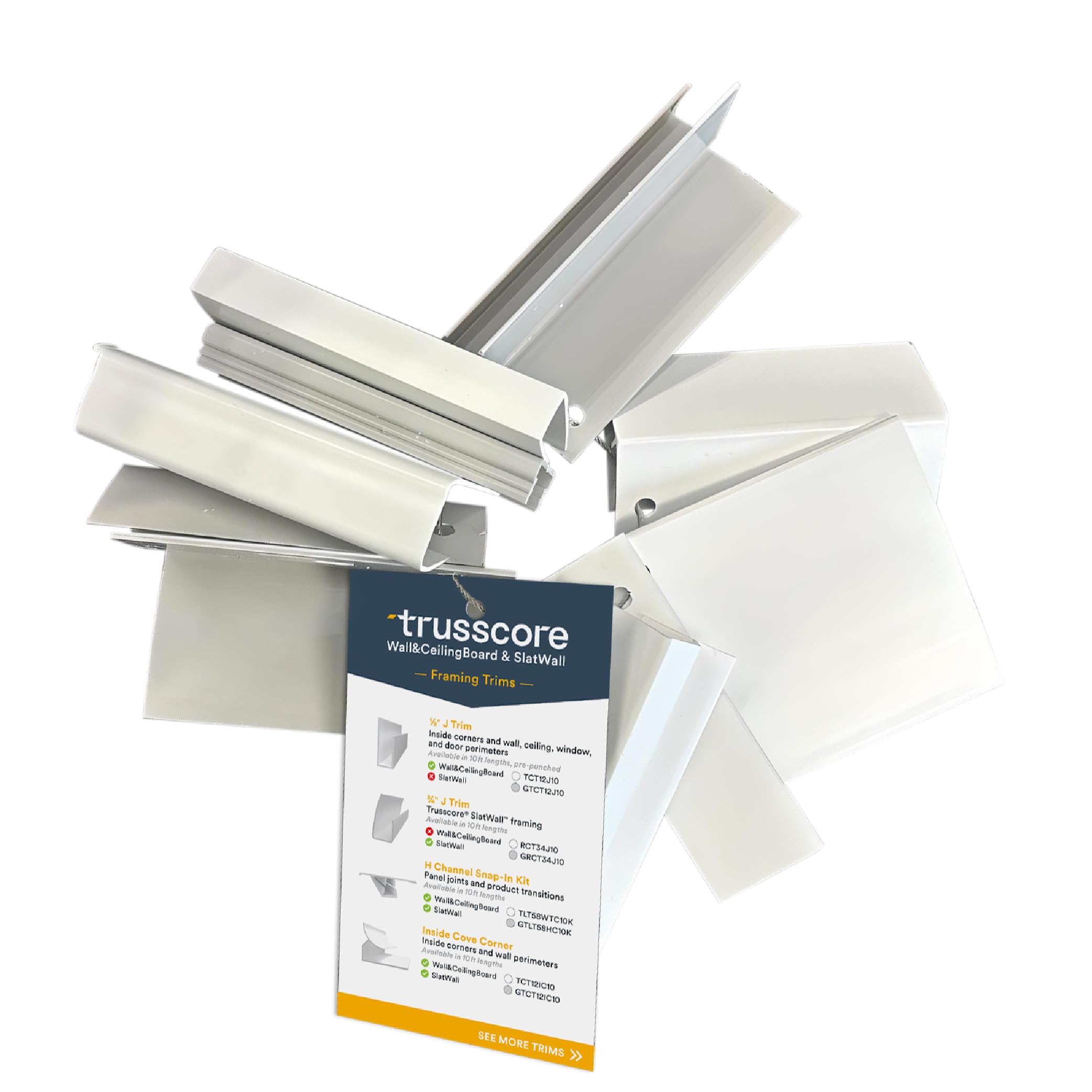 Trusscore Canada Trusscore PVC Plastic Wall Panels