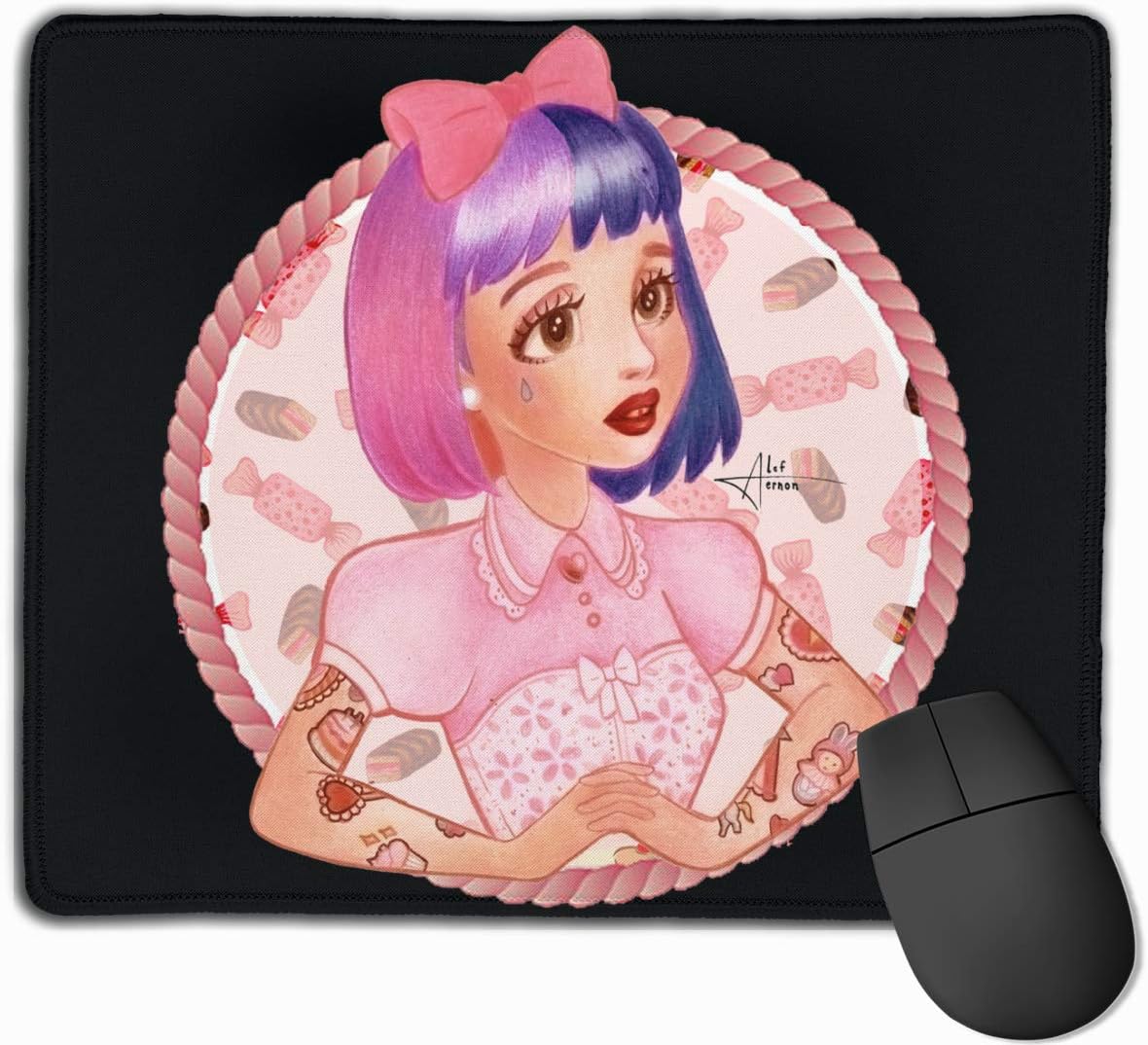 Amazon.com : Mouse Mat with Designs Melanie Martinez Mousepad Gaming ...