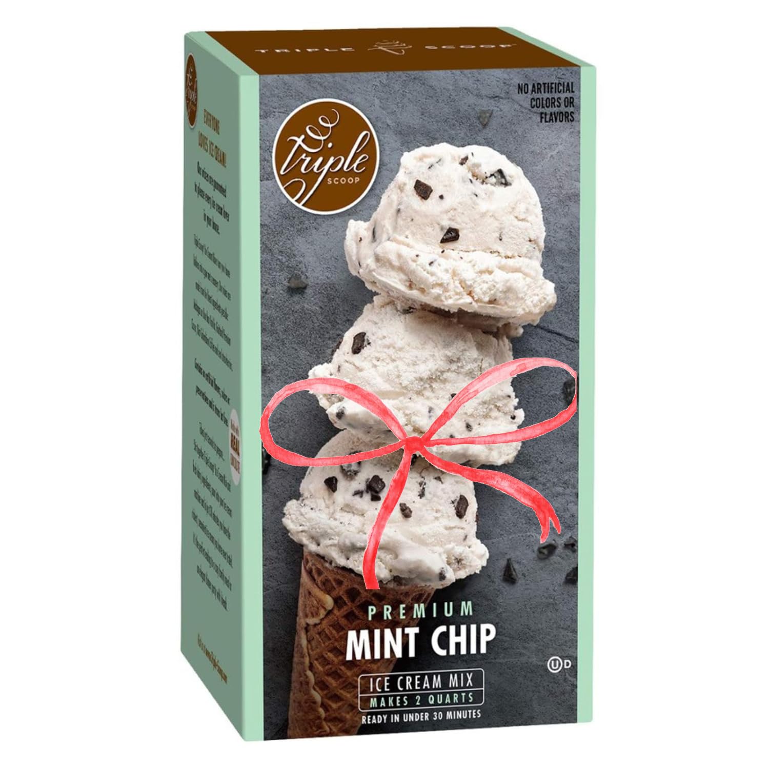 Amazon.com: Triple Scoop Ice Cream Mix, Starter for use with Home Ice ...