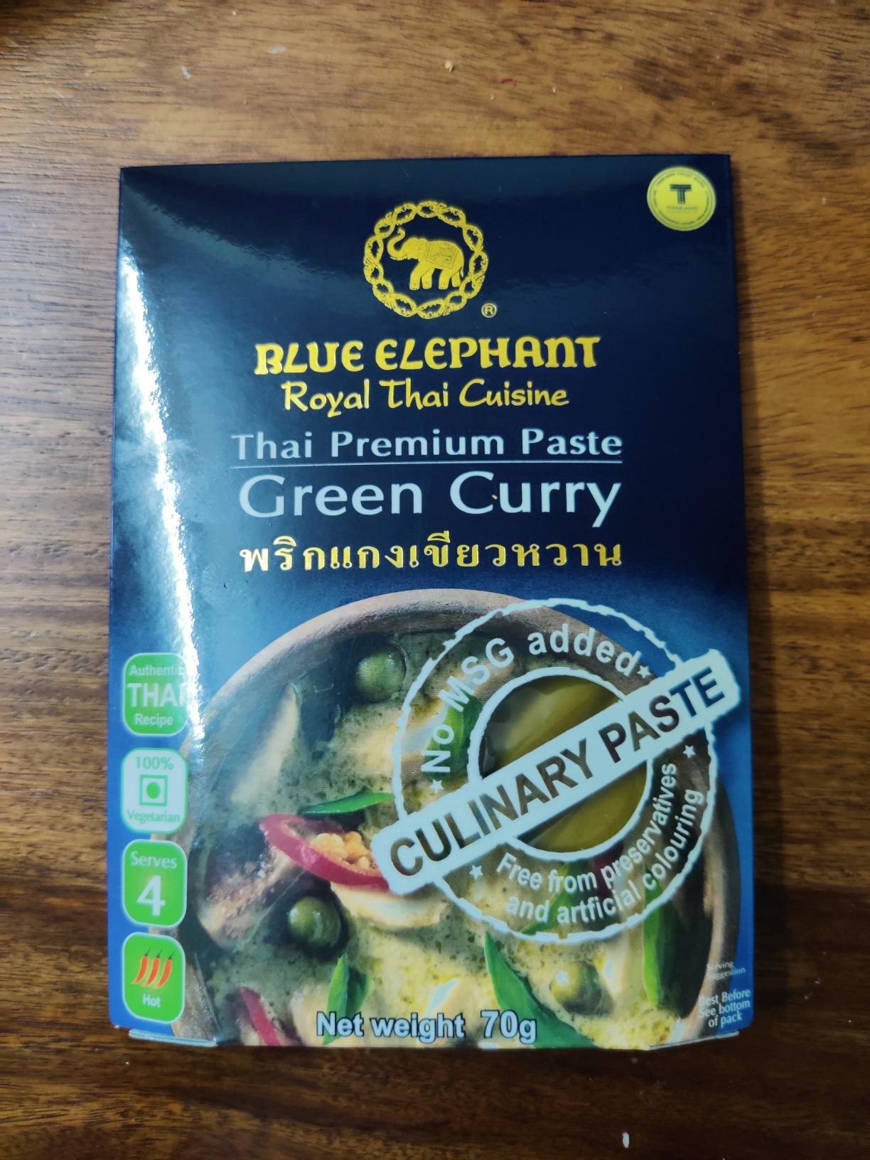 BLUE ELEPHANT Green Curry Paste 70Gm, Premium Thai Curry : Amazon.in ...