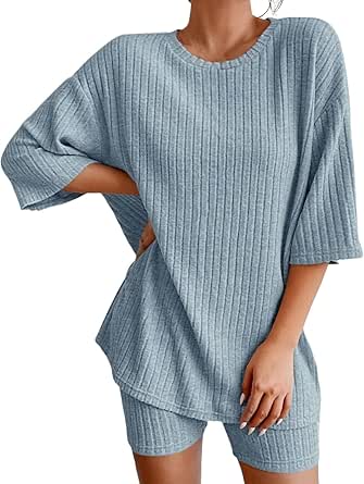 Rvidbe Plus Size Short Sets 4x, Biker Short Sets Women 2 Piece Outfits ...