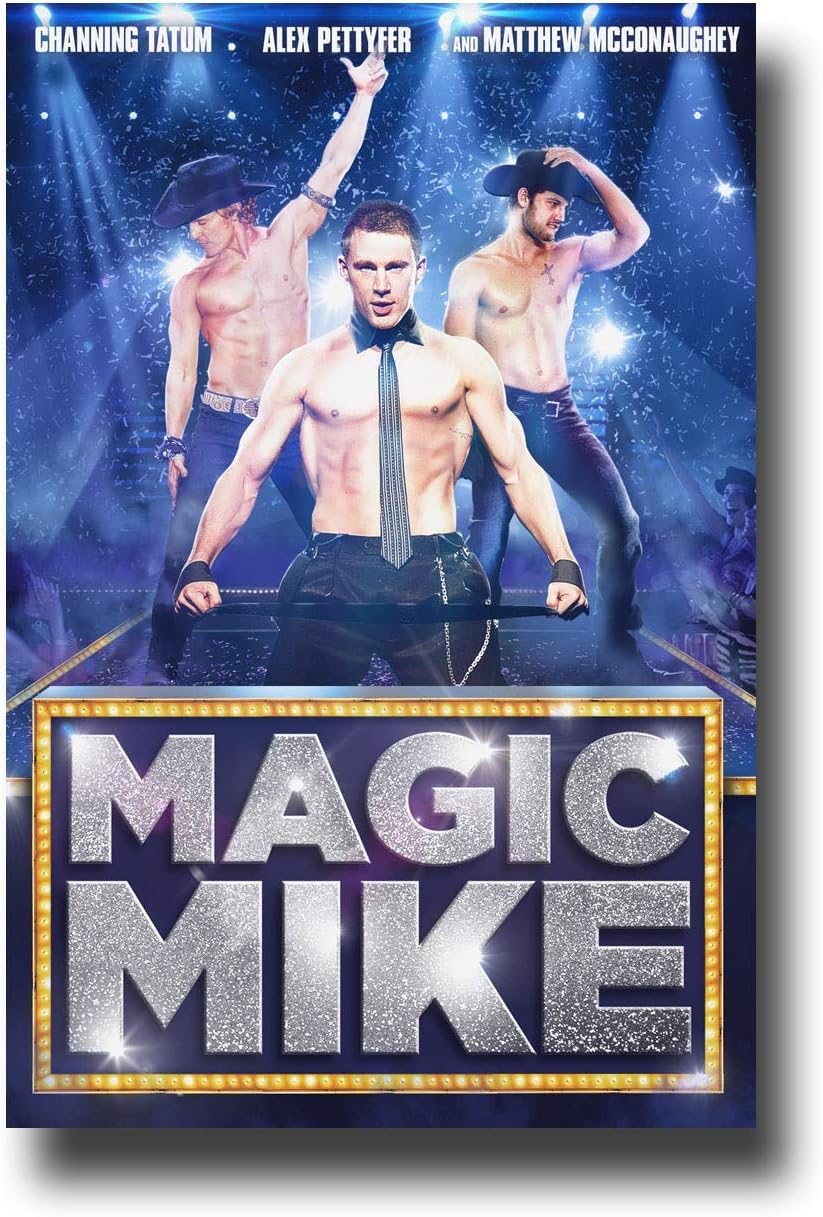 Magic Mike Poster Movie Promo 11 x 17 inches Main Channing Tatum Alex ...