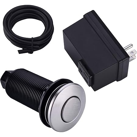 Garbage Disposal Air Switch Kit, Sink Top Waste Disposer On/Off Switch ...