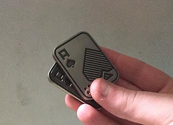 Amazon.com: Fidget Toys Adults, EDC Metal Fidget Slider, Magnetic Poker ...