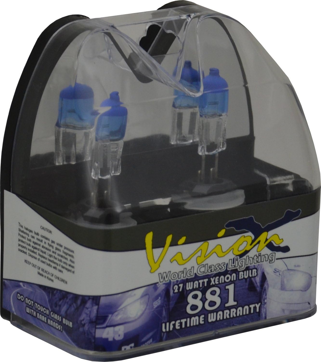 Amazon.com: Vision X Lighting 881 27Watt High Powered Halogen Bulb ...