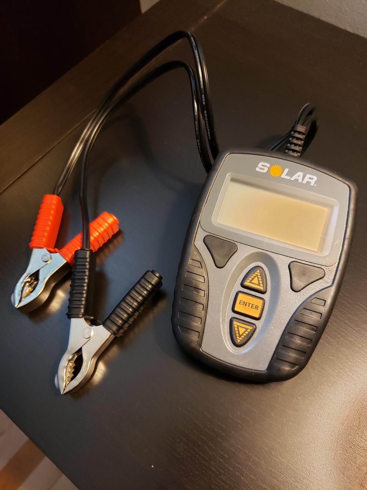 Solar BA9 40-1200 CCA Digital Battery and System Tester : Amazon.ca ...