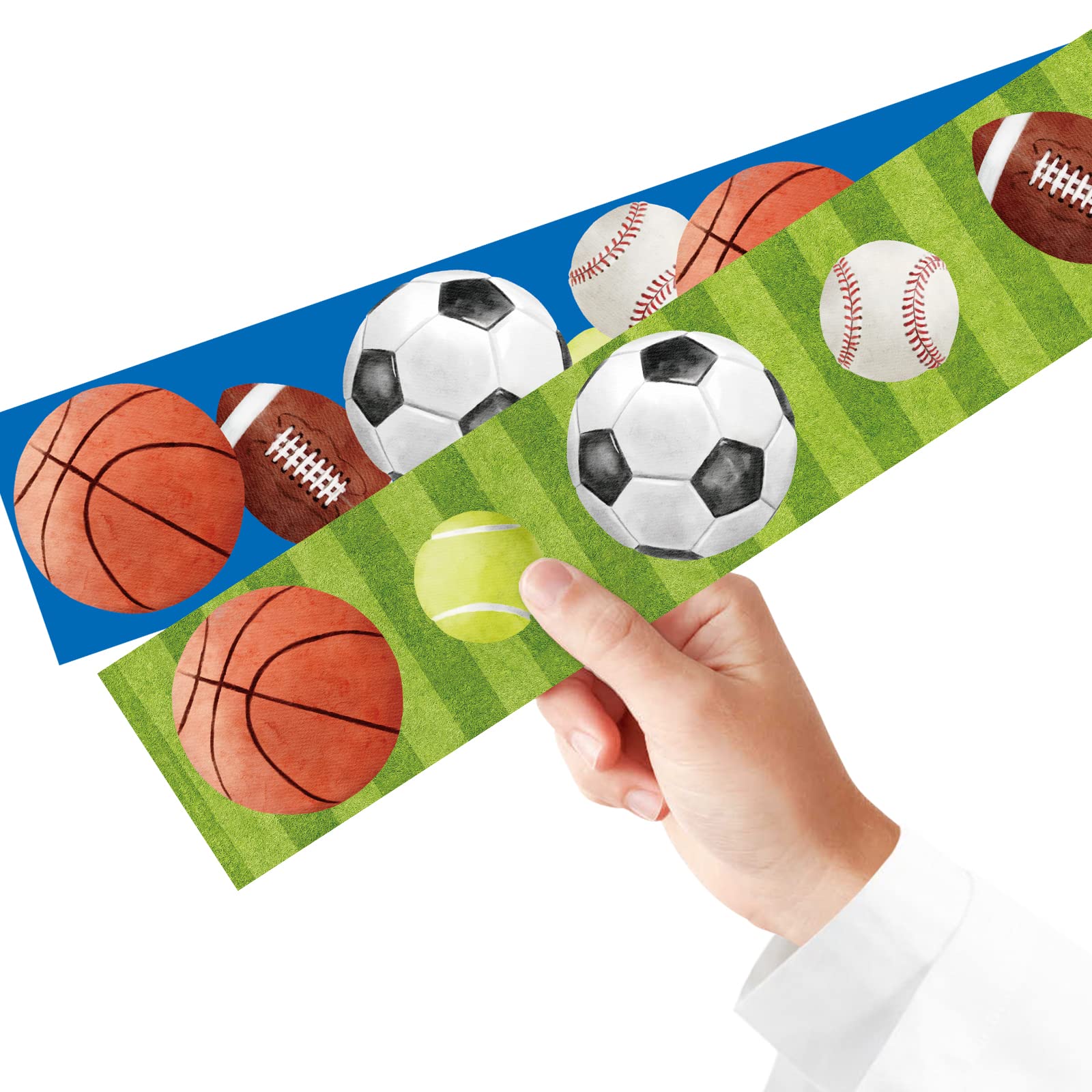 Sports Balls Wallpaper Border