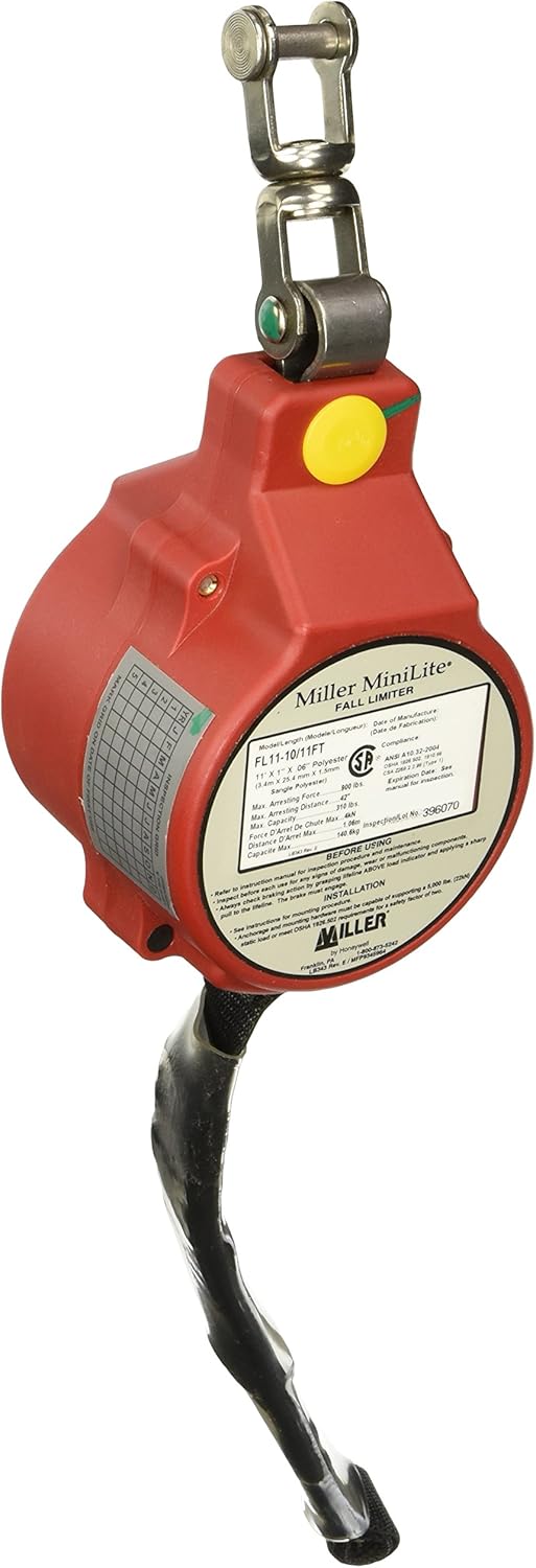 Honeywell Miller by Honeywell FL11-10/11FT MiniLite Fall Limiter with ...