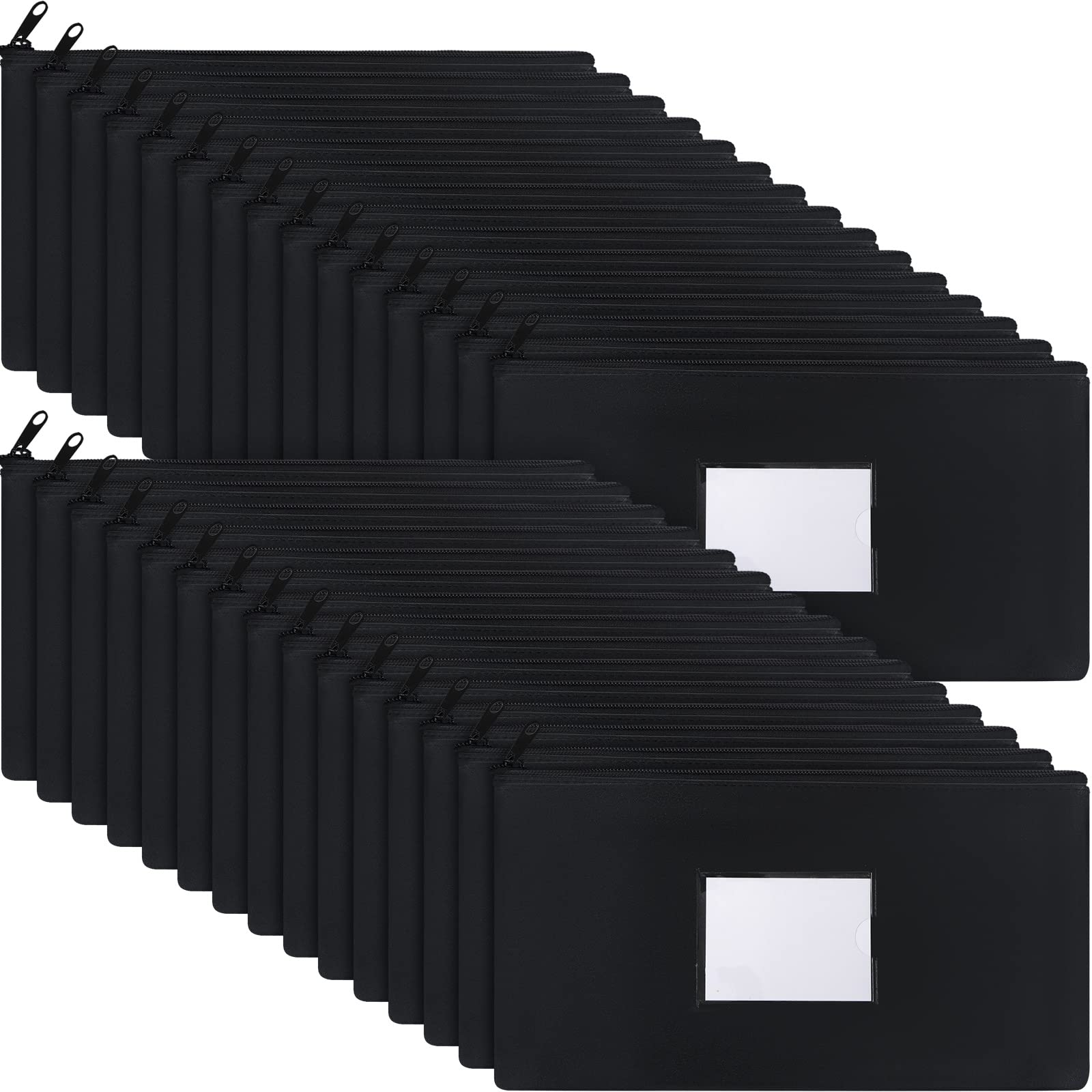 Amazon.com : 30 Pieces Money Bank Bag with Zipper Money Pouch for Cash ...