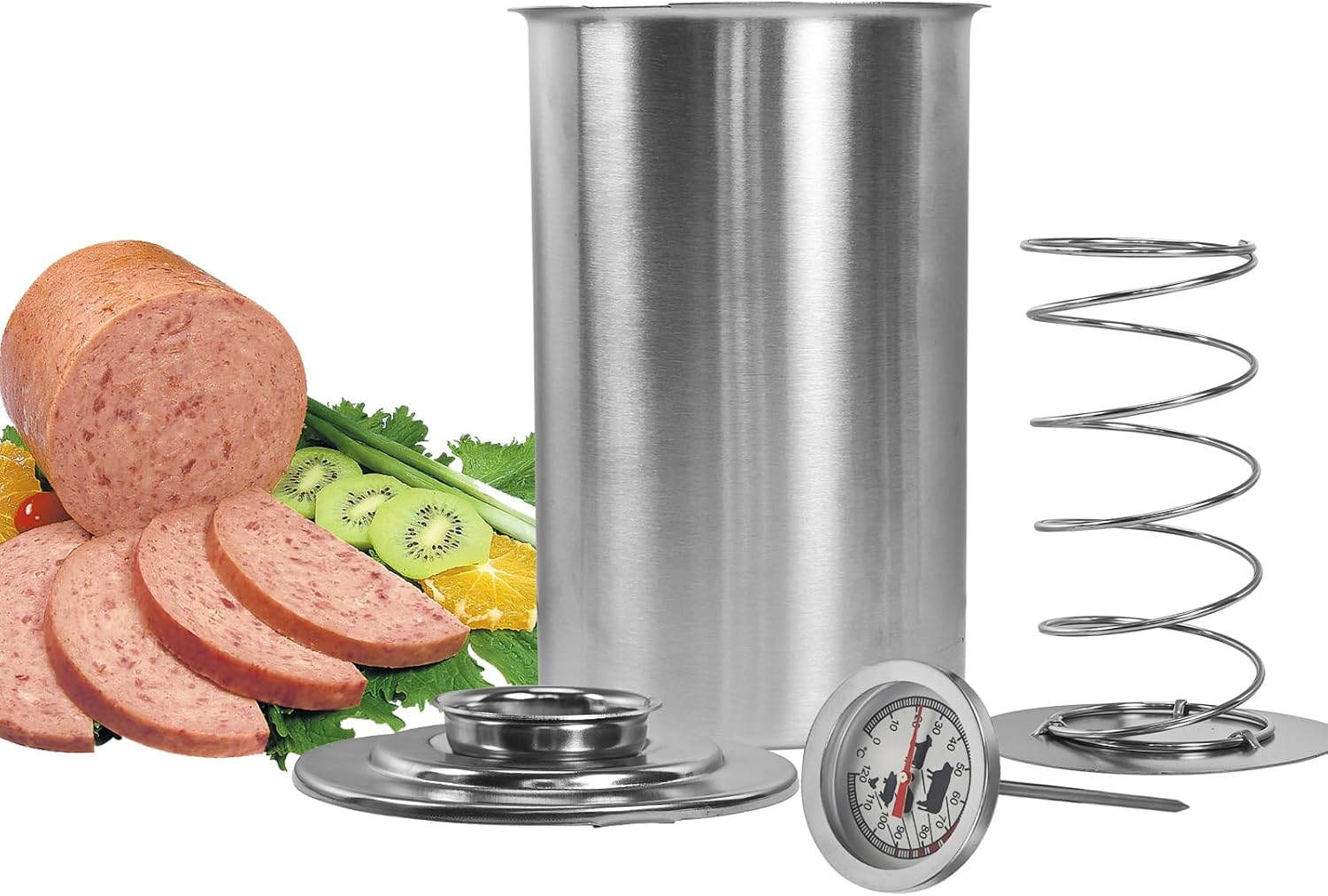 Amazon.com: RoseFlower Lunch Meat Press, Ham Meat Press Mold for Deli ...