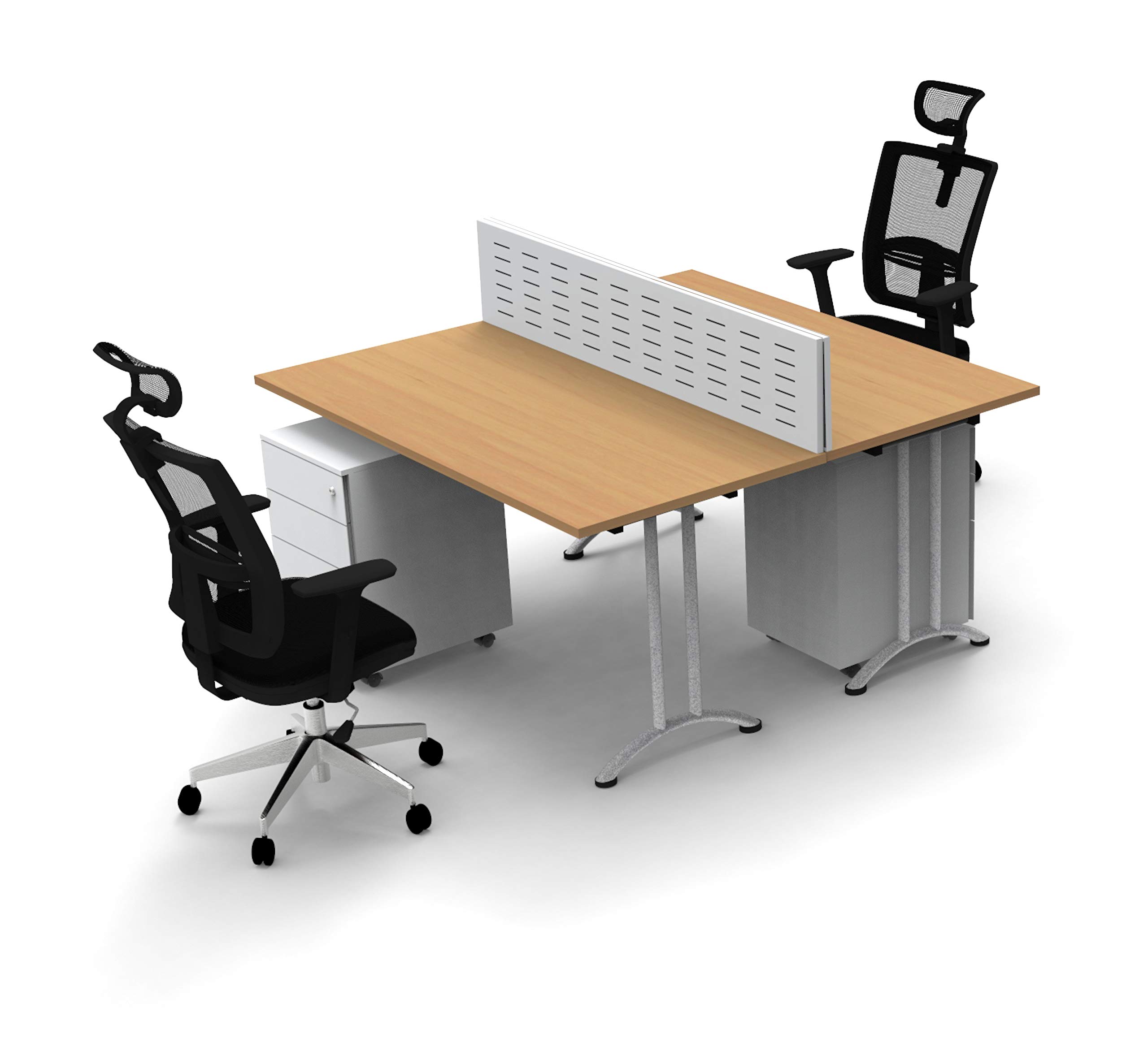 Two People Meeting Desk