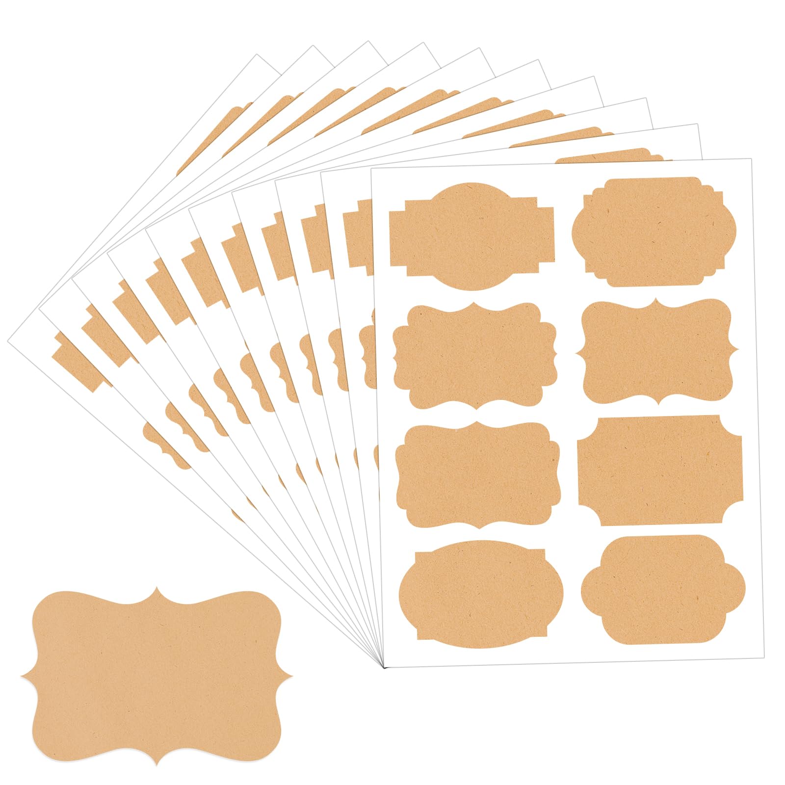 Fancy Label Shapes 6 Bracket Shapes Lori Whitlock's SVG Shop