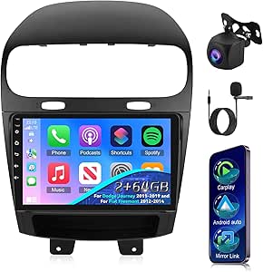 Amazon.com: [2G+64G] for 2011-2019 Dodge Journey Radio, Android Car ...