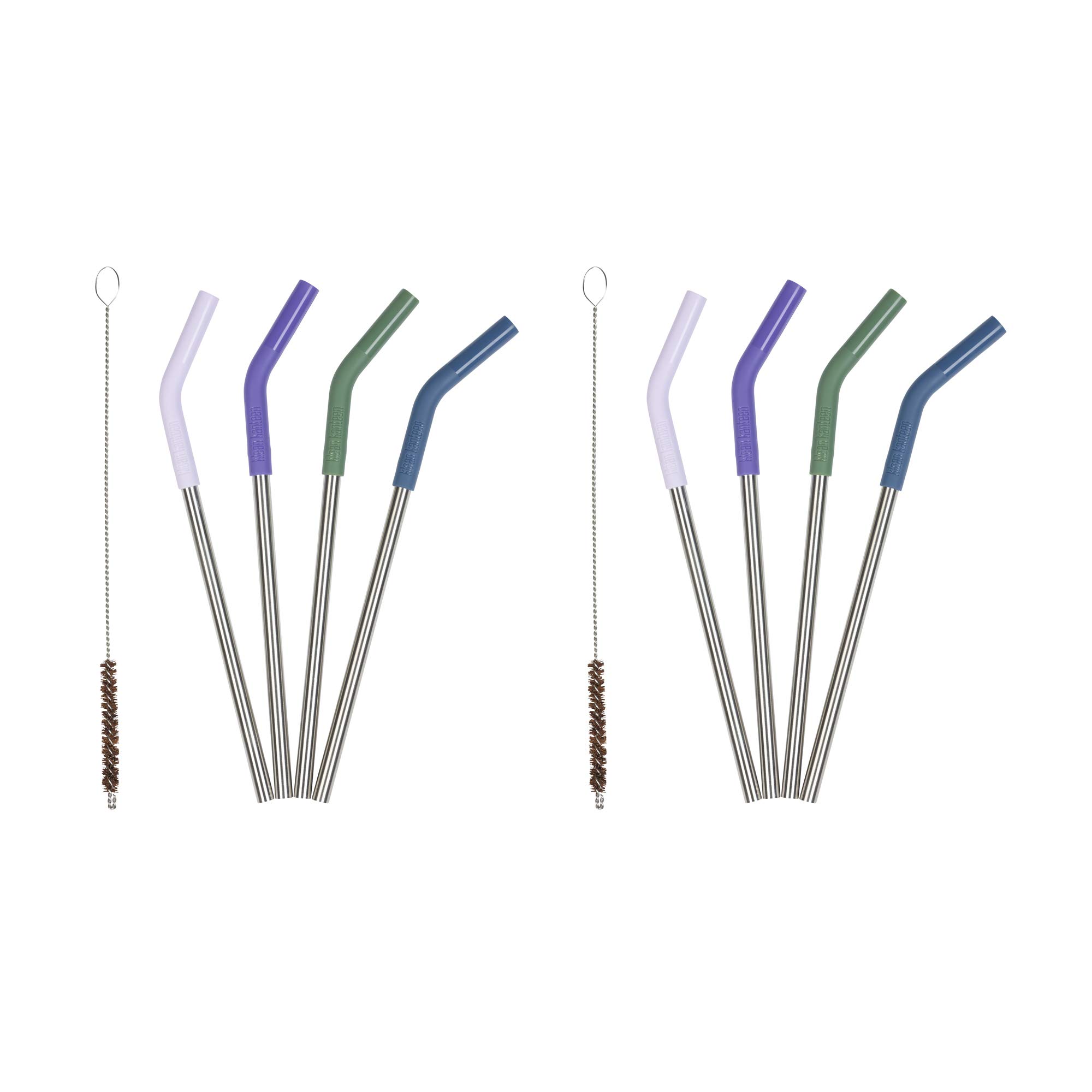 Amazon.com: Klean Kanteen 5 Piece Stainless Steel Straw Set with Safe ...