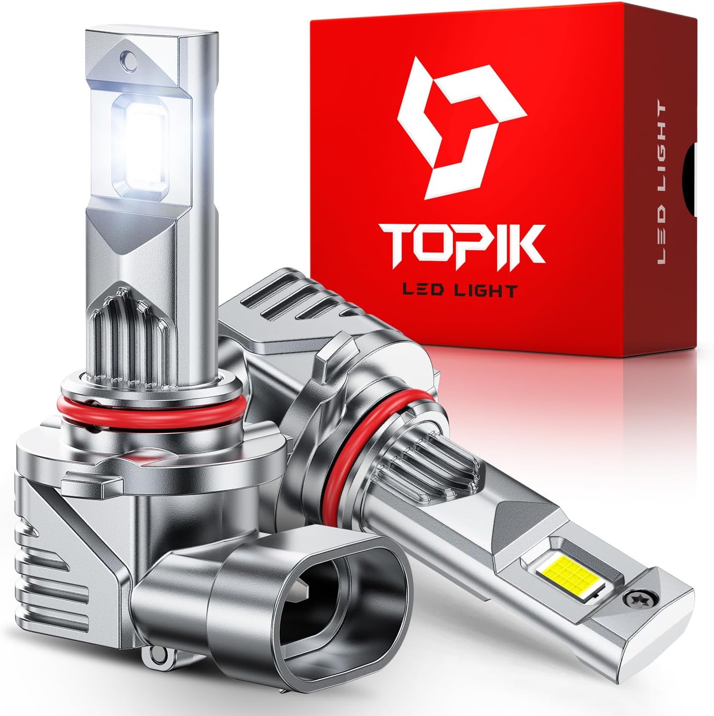 Amazon.com: TOPIK 9005/HB3 Bulbs, 900% Brighter, 42,000LM Super Bright ...
