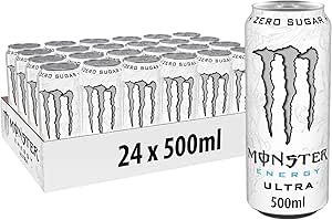 Monster Energy Ultra Wit - 500ml 6 x 4 Pack : Amazon.nl: Levensmiddelen
