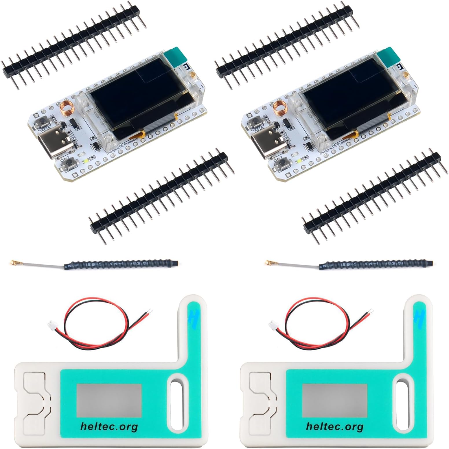 Amazon.com: Heltec Meshtastic WiFi LoRa 32 V3 Development Board Device ...