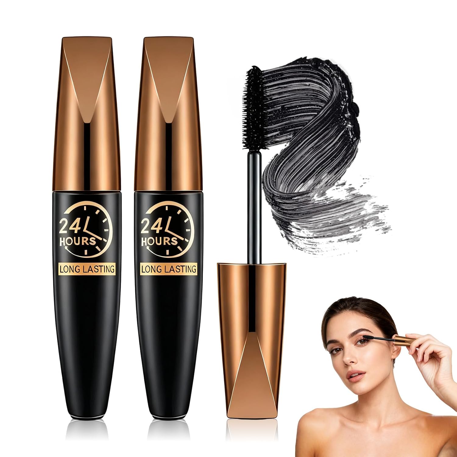 Amazon.com : 4D Silk Fiber Lash Mascara, Lengthening and Thick, 2025 ...