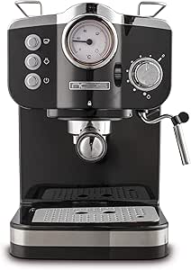 Nodis Aroma Retro Machine à café, 1100 W, 1,25 litres, plastique métal ...