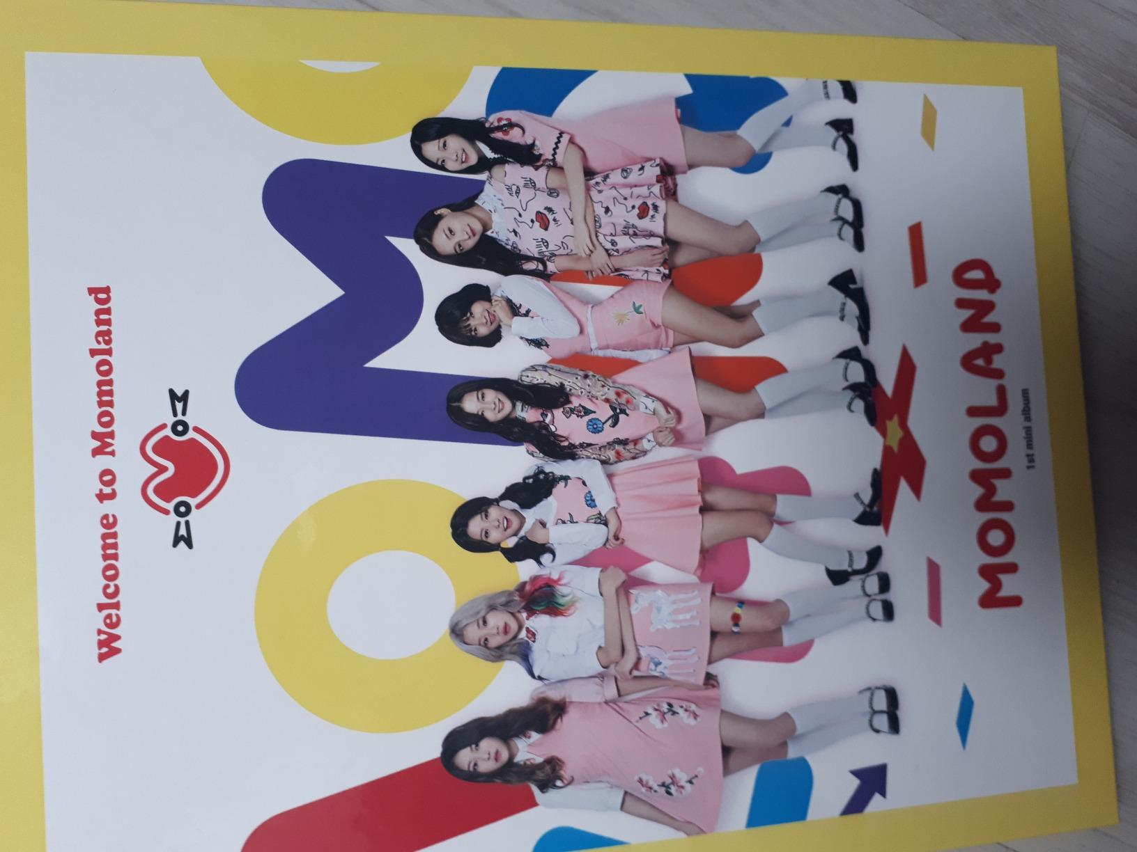 Momoland - [Welcome to momoland] 1st Mini Album CD+Photobook+PhotoCard ...