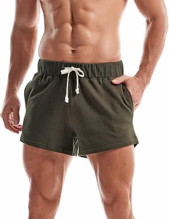 AMY COULEE Mens Running Shorts 3 inch Training Workout Gym Shorts ...