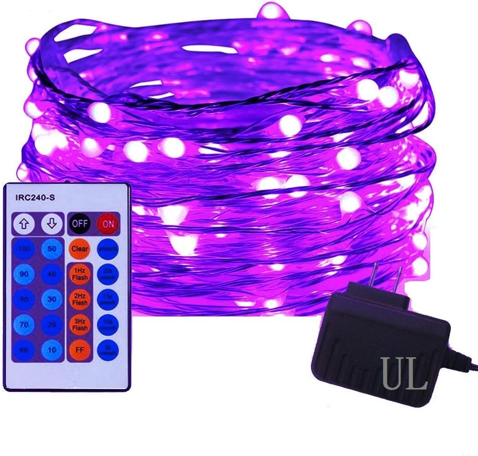 Amazon.com : 100 LED String Lights,Easest 33 feet Long Copper Wire ...