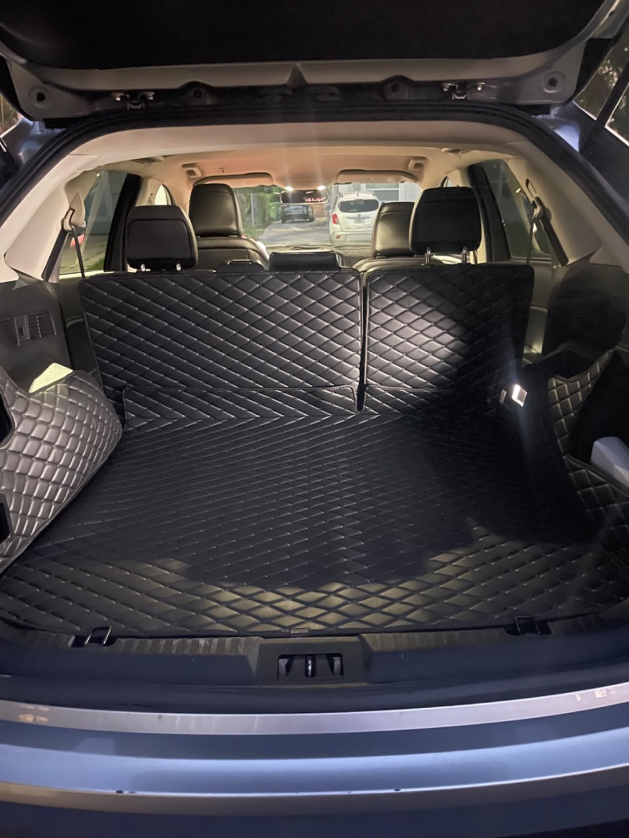 Amazon.com: 7DEEKEI Cargo Mat for 2015-2024 Ford Edge Trunk Mat (and ...