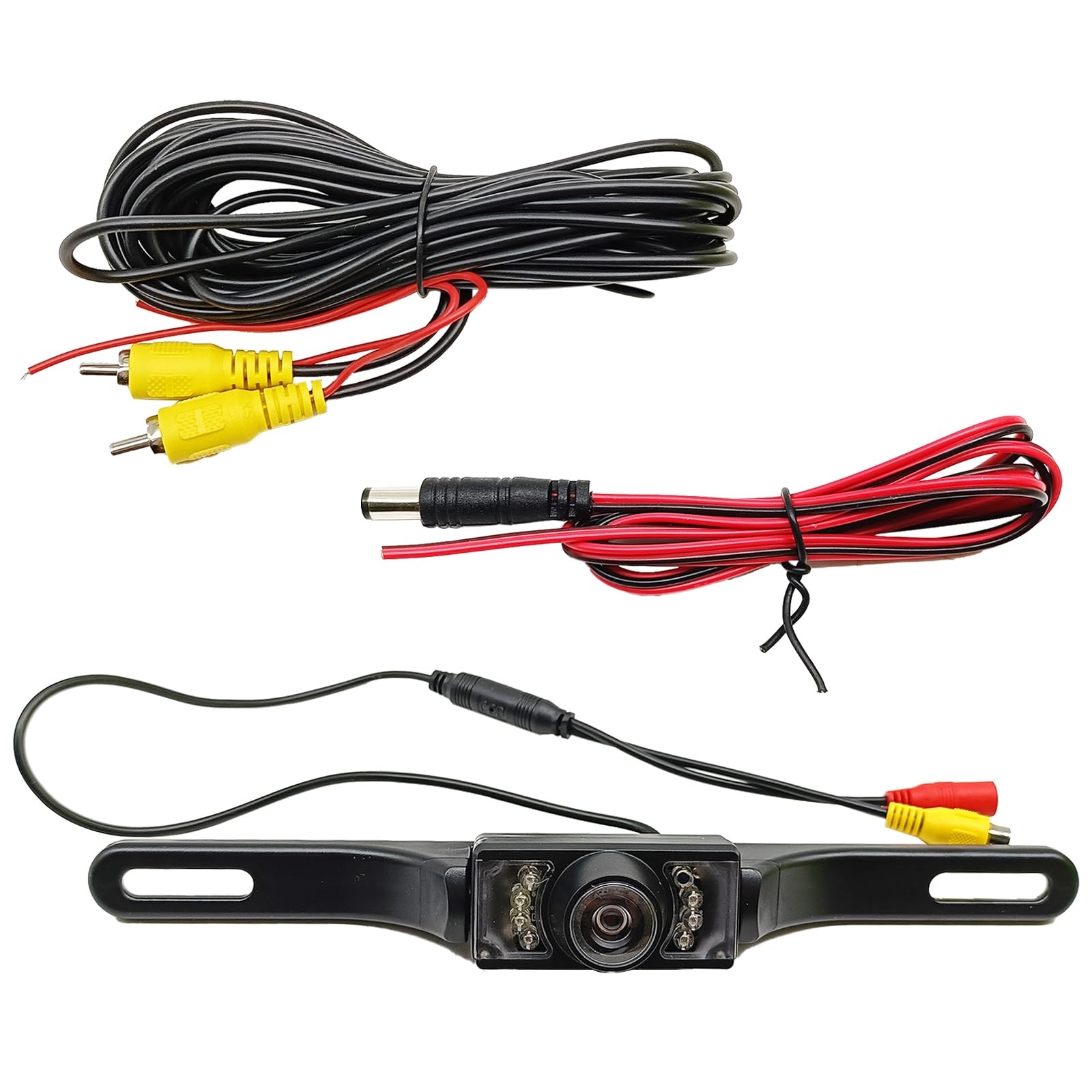 Amazon.com: Universal License Plate Backup Camera, 8 HD LED Infrared ...