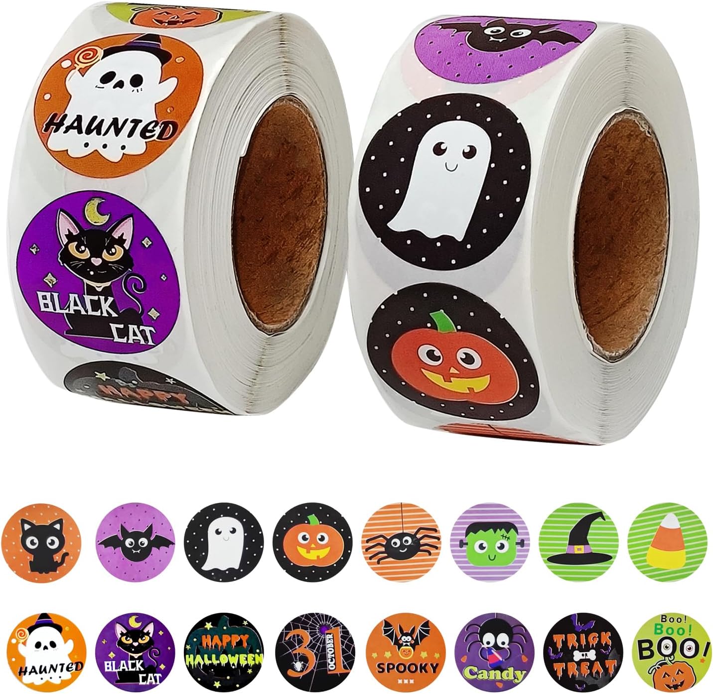 Amazon.com: 200 Pcs Halloween Stickers,Halloween Stickers for Kids ...